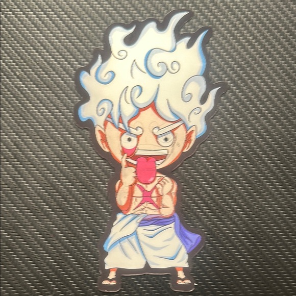 Other | One Piece Luffy 3d Motion Sticker | Poshmark